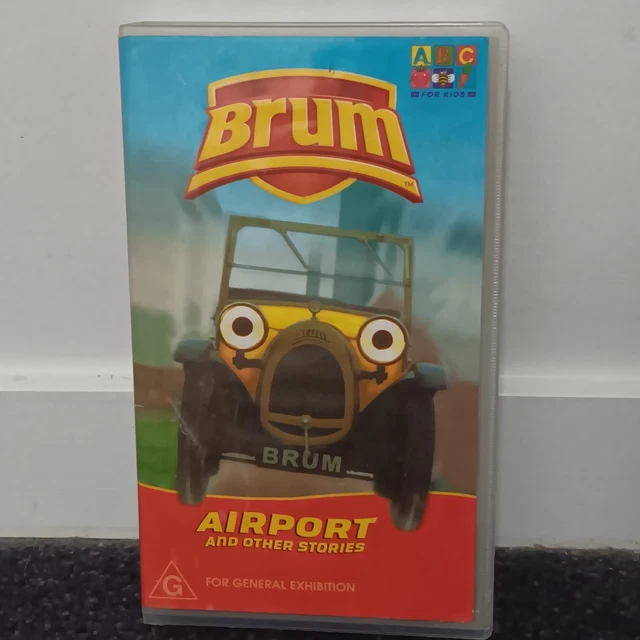BRUM: THE AIRPORT - 5 STORIES - 2002 Ragdoll\ABC For Kids Issue Vhs ...