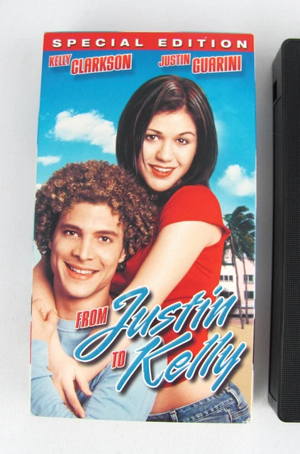 FROM JUSTIN TO Kelly ~ 2003 VHS Movie TESTED Clarkson Guarini Musical ...