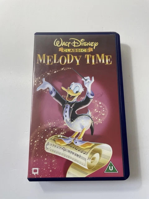 WALT DISNEY CLASSICS Melody Time Vhs Video Tape £8.99 - PicClick UK