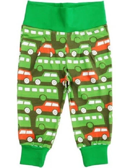 *NEW* DUNS SWEDEN Green Car & Bus Rib Pants - size 74 / 9months £20.47 ...