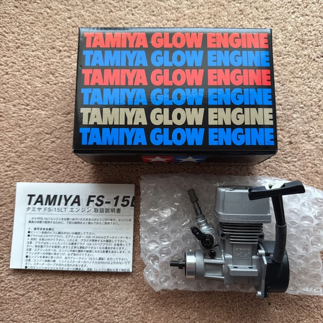 NEW TAMIYA FS15LT nitro engine with pull starter FS-15 RARE (TG10 TGX ...