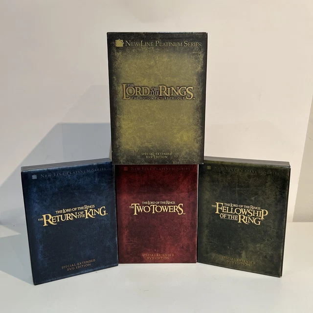 THE LORD OF the Rings Trilogy Special Extended Edition 12-DVD set ...