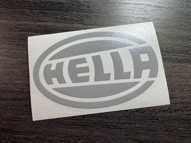 HELLA LOGO DECAL Sticker Die Cut Vinyl £2.10 - PicClick UK