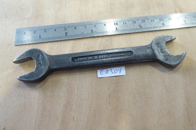 JENBRO 3J 9/16 X 5/8" AF SHORT open spanner made in England Britool ...
