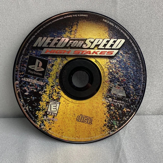 NEED FOR SPEED High Stakes Sony PlayStation 1 PS1 Disc Only Loose EA ...