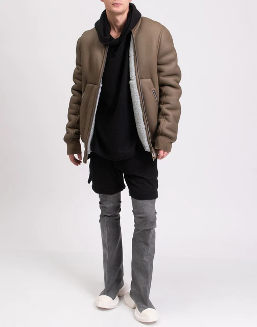 RRP€1615 DRKSHDW BY RICK OWENS Denim Boots US11 UK10 EU44 Over the Knee ...