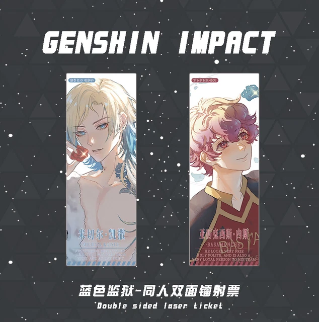 BLUE LOCK BOOKMARK Laser Ticket Anime Two-sided Laser Card Cospaly ...