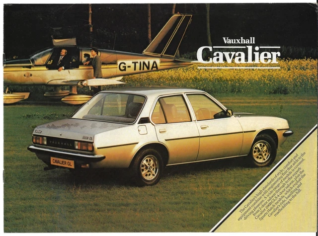 VAUXHALL CAVALIER MK1 Saloon & Sports Hatch 1981 UK Market Brochure L ...