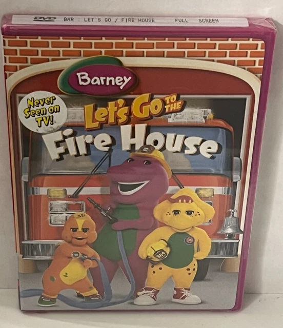 BARNEY LETS GO to the Fire House (DVD, 2007) New $43.71 - PicClick AU