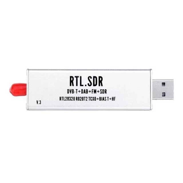 POUR RTL SDR V3 0,1 Mhz-1,7 GHz Rtl-Sdr V3 Rtl2832U 1Ppm Tcxo Hf Biast ...