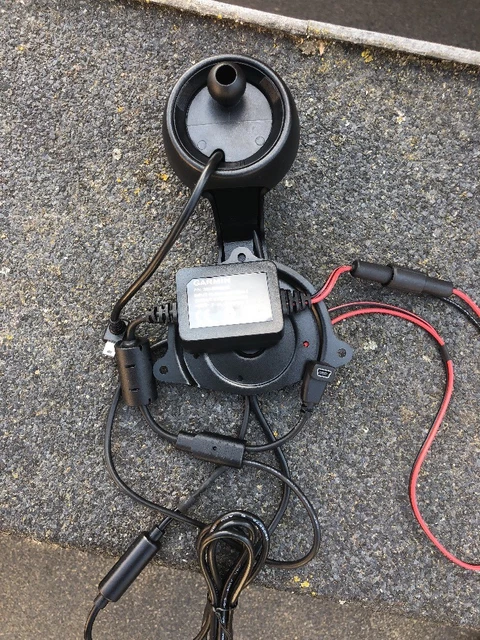 GARMIN POWER CABLE PN: 320-00322-62 With Mount For Mini Cooper £30.00 ...