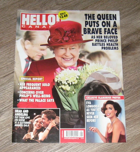 HELLO CANADA MAGAZN Queen Elizabeth ELSA PATAKY John Paul Dejoria ANGIE ...
