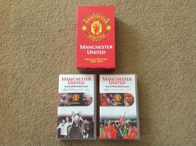 MANCHESTER UNITED OFFICIAL History 1878-2002 Vhs £9.69 - PicClick UK