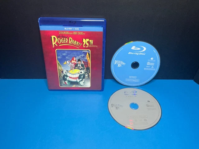 WHO FRAMED ROGER Rabbit 25th Anniversary Blu Ray Comedy Bob Haskins EUR ...