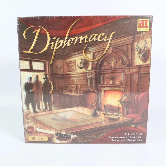 DIPLOMACY BOARD GAME by Avalon Hill 2008 50th Anniversary Edition New ...