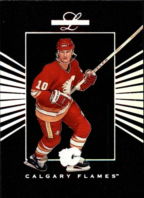 CARTE DE HOCKEY Leaf Limited Calgary Flames 1994-95 #114 Gary Roberts ...