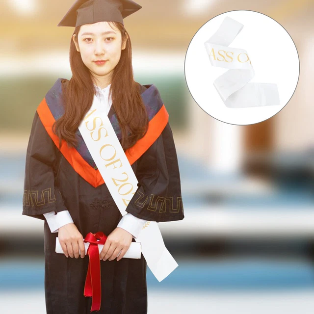 GRADUATION SASH STOLE Class Of 2025 Sash Congrats Grad Party Supply ...