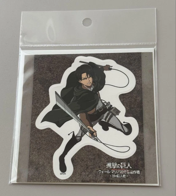 LOT DE 1 autocollants hexalide Attack on Titan Levi Wall Maria EUR 51 ...