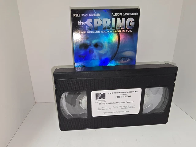 THE SPRING VHS - Promo - Screener Edition - Kyle MacLachlan - Tested £9 ...