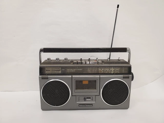 VINTAGE NATIONAL PANASONIC Rq-4050Fd Boombox Radio Cassette Recorder £ ...
