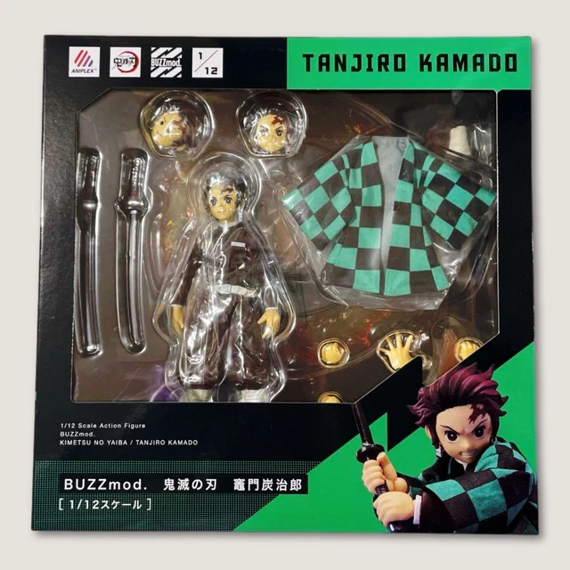 FIGURINE ARTICULÉE BUZZ mod Demon Slayer Tanjiro Kamado tenue tissu ...