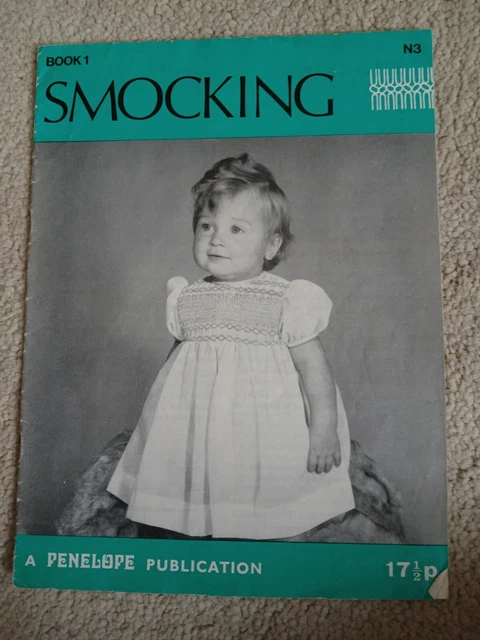 SMOCKING BY PENELOPE Book 1Vintage 1950s Pattern Booklet £3.00 ...