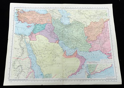 Ww2 Middle East Map FOR SALE! - PicClick UK