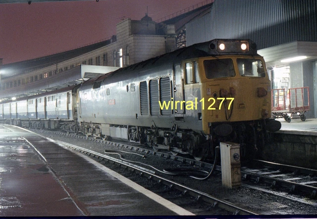 ORIGINAL RAILWAY PHOTOGRAPHIC negative Class 50 50038 at Bristol £3.00 ...