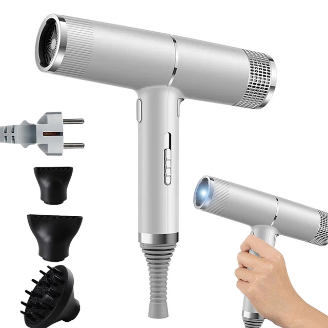 1000W IONEN FÖHN Haartrockner mit 3 Diffusor Haarfön Profi Fön Ionen ...