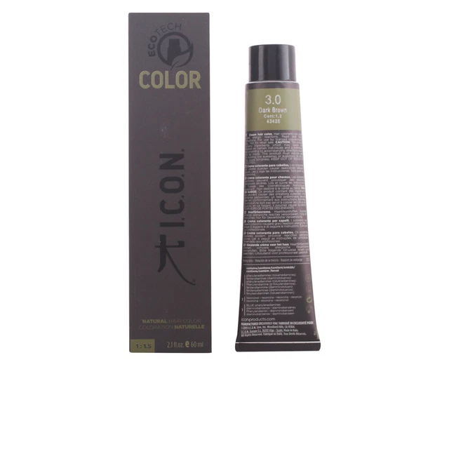 1926047 ICON ECOTECH Color Natural Hair Color 8 Light Blonde 60ml EUR ...