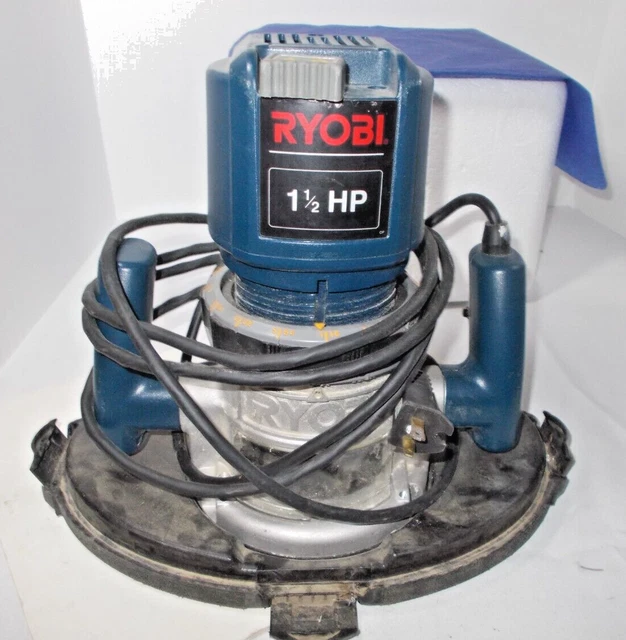 RYOBI ROUTER 1-1/2 HP 25000 RPM 8 Amp. R160 With Case $56.00 - PicClick