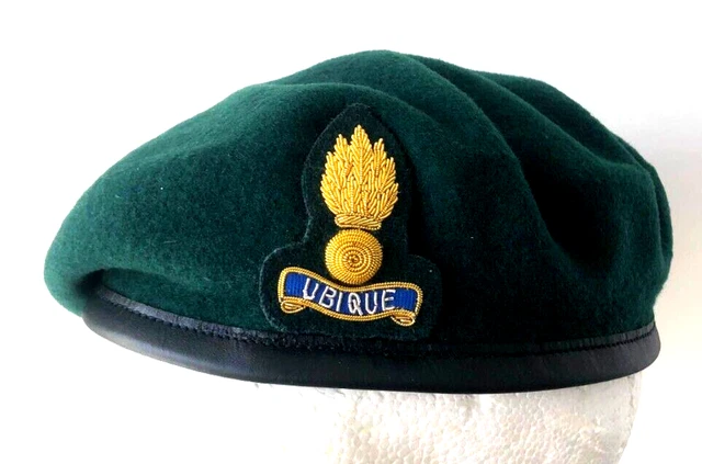 ROYAL ENGINEER COMMANDO Wo1 - Officer Beret & Cap Badge 59 Cdo Re 24 ...