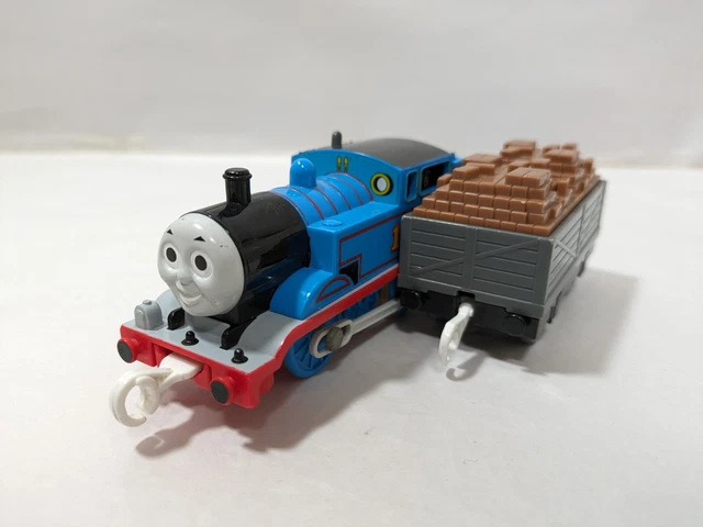 THOMAS AND FRIENDS TOMY Plarail Trackmaster Back and Go Thomas Rare ...