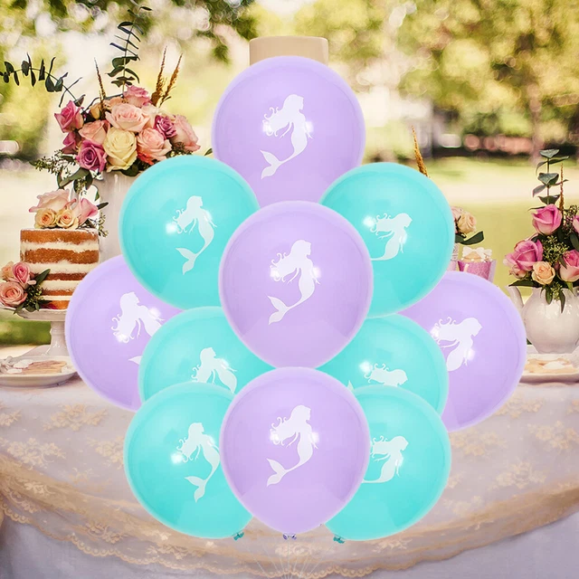 20PCS THÈME OCÉAN Ballon Poissons De Bande Dessinée Ballon Mer Partie ...