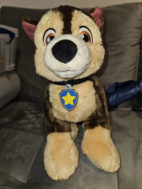 BUILD-A-BEAR WORKSHOP NICKELODEON Paw Patrol Chase Plush Soft Toy Teddy ...