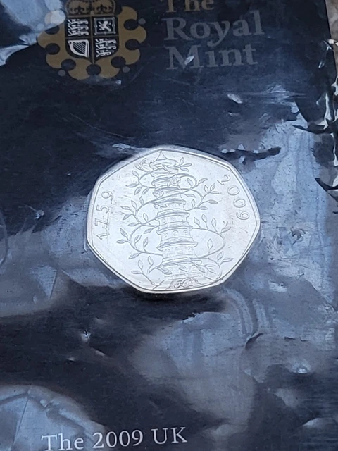 2009 ROYAL MINT KEW GARDENS 50p BRILLIANT UNCIRCULATED COIN £369.99 - PicClick UK