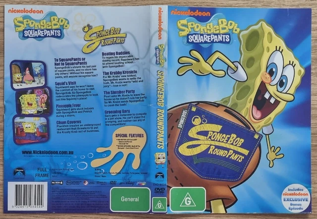 © SPONGEBOB SQUAREPANTS: SpongeBob RoundPants ~ DVD Cover Art ~ FREE ...