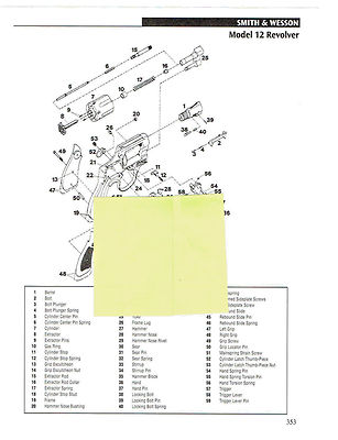 TAURUS MODEL 76 und model 80 revolver explosionszeichnung parts 2011 ad ...
