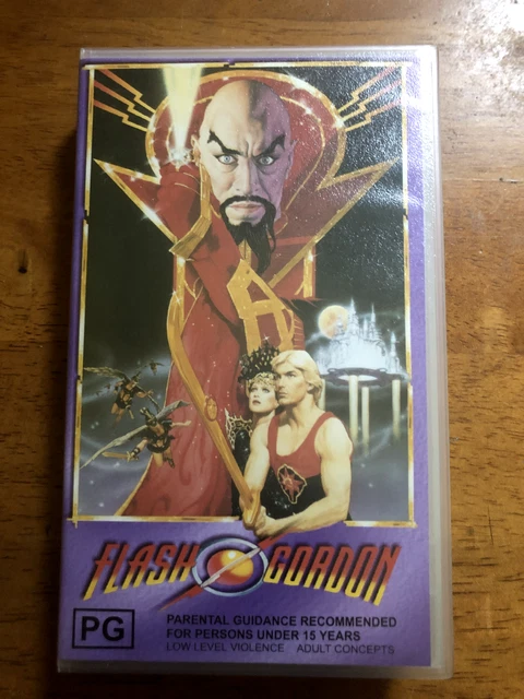 FLASH GORDON THE Movie VHS PAL Format $40.00 - PicClick AU