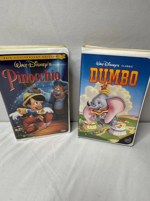 PINOCCHIO AND DUMBO VHS £32.83 - PicClick UK