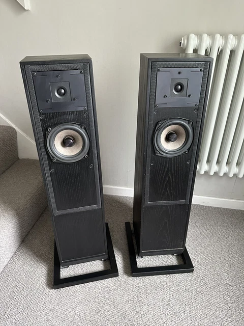 VINTAGE NAIM AUDIO NA-IBL Floor Speakers Black Ash £299.95 - PicClick UK