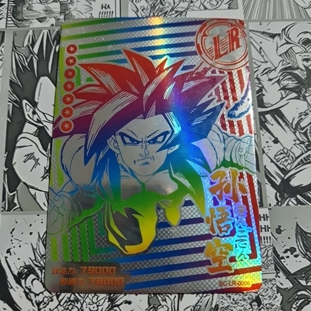 DRAGON BALL SUPER TCG Card - LR Full Art SON GOKU SSJ4 - Asia SERIE ...