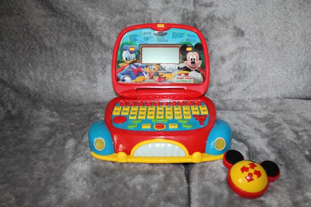 MICKEY MOUSE CLUBHOUSE Disney Clementoni Learning Laptop Computer With ...