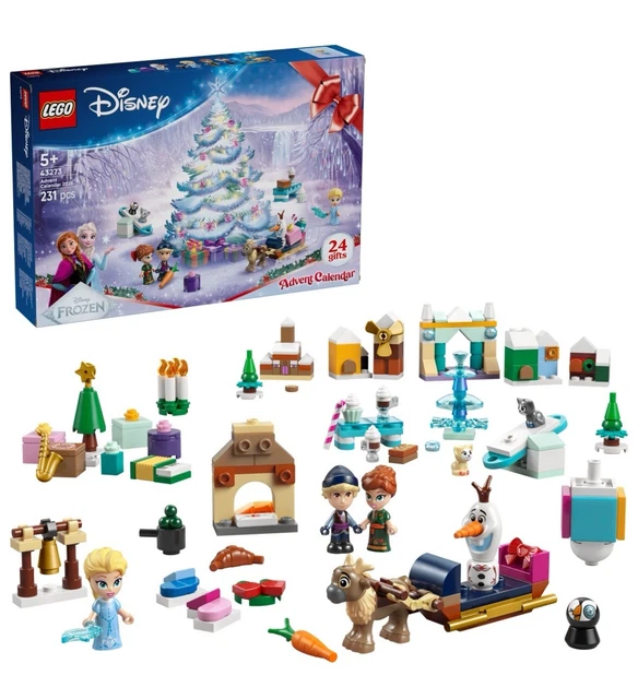 LEGO DISNEY FROZEN: Advent Calendar 2025 Set 43273 Elsa Anna Kristoff ...