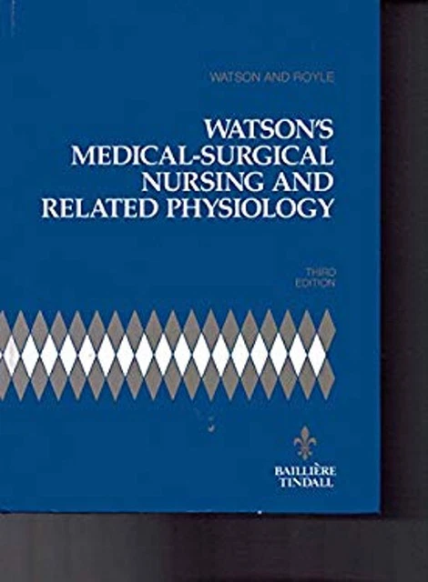 INFIRMIÈRE MÉDICALE-CHIRURGICALE RELIÉ Janell Watson EUR 5,86 - PicClick FR