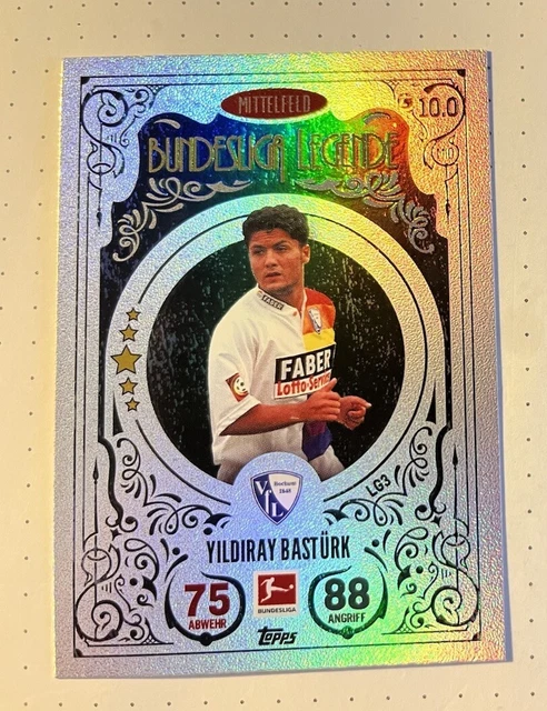 TOPPS MATCH ATTAX Bundesliga 2024/2025 Legende LG3 Yildiray Bastürk VfL ...