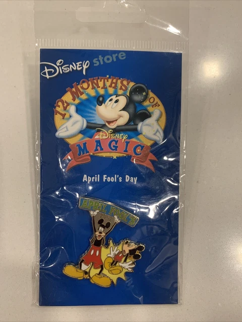 DISNEY 12 MONTHS Of Magic April Fool’s Day - Goofy, Mickey Pin $15.00 ...