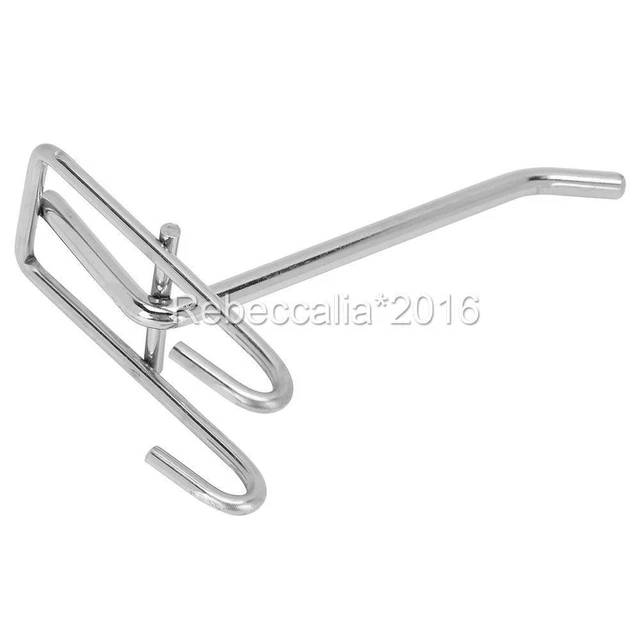 50PCS MESH WIRE Grid Peg Display Racks Panel Hooks 150MM $24.95 ...