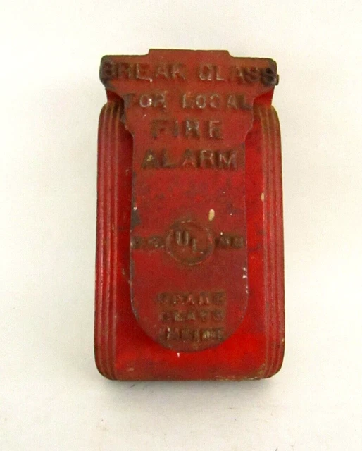 VINTAGE/ANTIQUE CAST IRON System Fire Alarm Box Switch $145.00 - PicClick