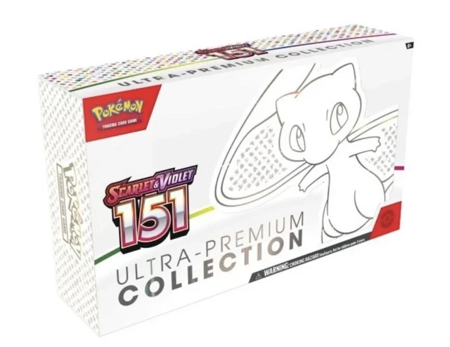 POKEMON 151 MEW Ultra Premium Collection Pokemon Trading Card Game $212 ...